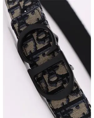 Dior Oblique Monogram Reversible Belt