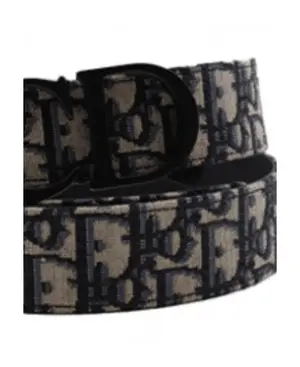 Dior Oblique Monogram Reversible Belt