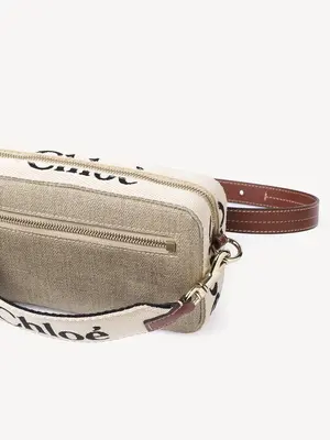 Chloé Logo Belt Bag - Nude