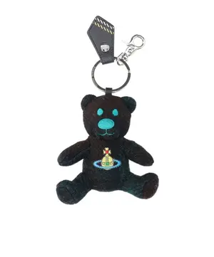 VIVIENNE WESTWOOD Teddy Bear Keychain - Black