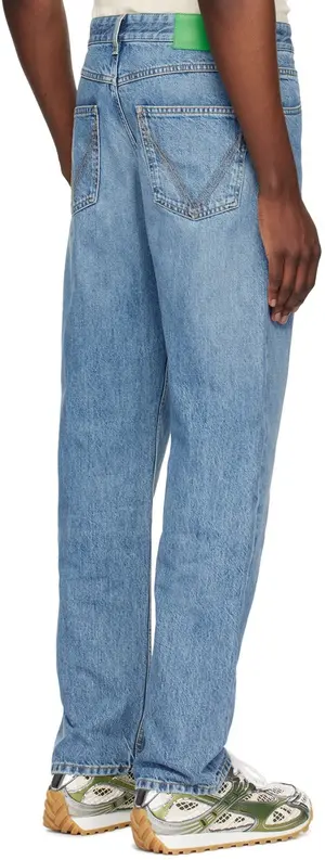 Bottega Veneta Mid-rise Straight Denim Jeans