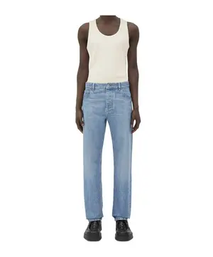 Bottega Veneta Mid-rise Straight Denim Jeans
