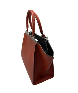 Fendi Double-handled Handbag - Orange