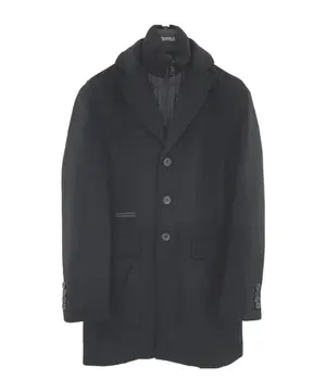 Karl Lagerfeld Lapel Long-sleeved Coat - No