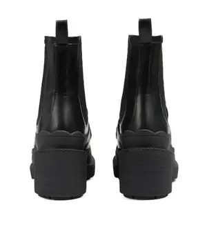 Gucci 60mm Logo-lettering Leather Boots
