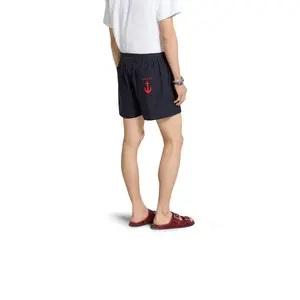 Gucci Embroidered Oxford Shorts