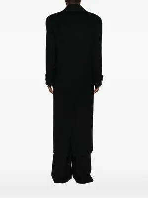 Saint Laurent Double-breasted Long Coat