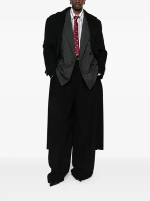 Saint Laurent Double-breasted Long Coat