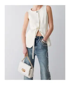 Liu Jo Belted Waistcoat