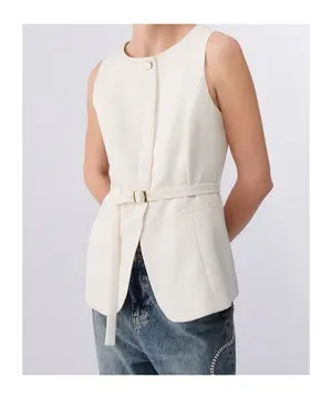 Liu Jo Belted Waistcoat