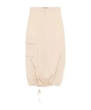 Fabiana Filippi Cargo Maxi Skirt - Nude