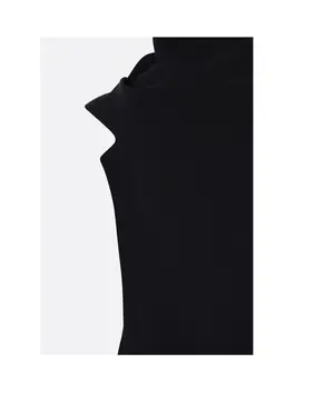 QUIRA Cowl Neck Knitted Top