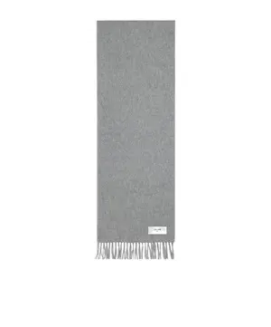 Celine Scarf In Cashmere - Medium Gray