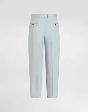 Dolce & Gabbana Shantung Viscose Trousers