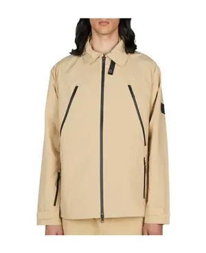 The North Face Zip Detailed Coach Jacket - Nude