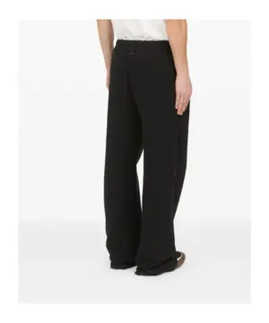 MAISON MARGIELA Patch Detail Drawstring Wide-leg Trousers