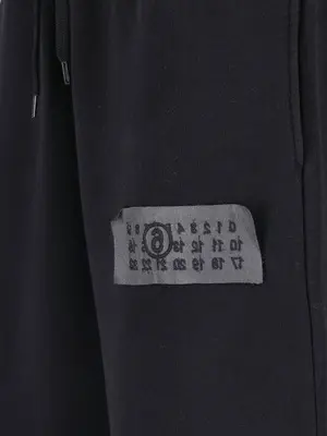 MAISON MARGIELA Patch Detail Drawstring Wide-leg Trousers