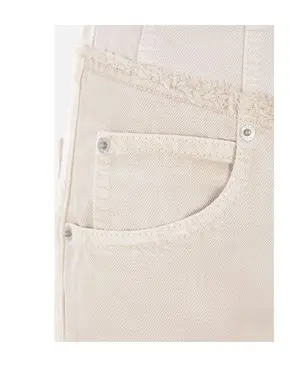 Isabel Marant Étoile Noemie High-waisted Jeans With Tassel Details