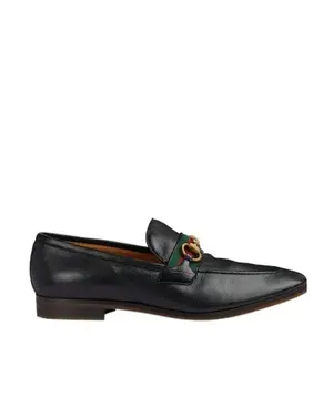 Gucci Horsebit Round Toe Loafers
