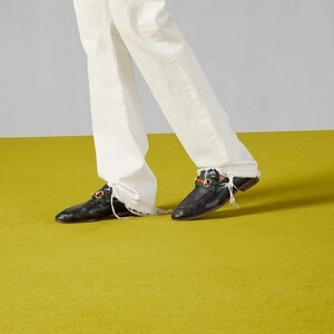 Gucci Horsebit Round Toe Loafers