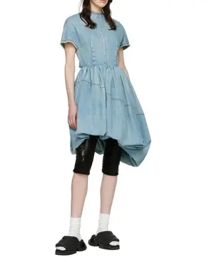 We11Done Round Neck Short-sleeved Dress