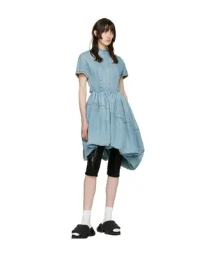 We11Done Round Neck Short-sleeved Dress