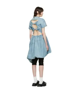 We11Done Round Neck Short-sleeved Dress