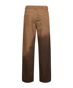 UMA WANG Tie & Dye Jeans - Brown