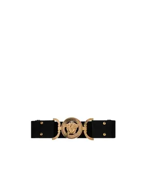 Versace Medusa '95 Elasticated Band Belt - Black