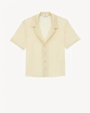 Saint Laurent Two-piece Short-sleeved Pajama Set - No