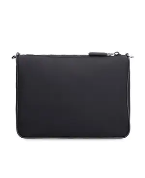 Prada Logo-plaque Shoulder Bag