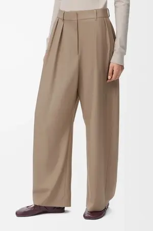 Loewe Barrel Pleated Trousers