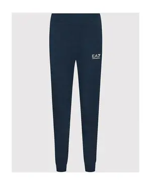 EA7 Crewneck Sweatshirt And Jogger Set With Embellished Logo