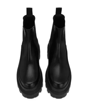 Dolce & Gabbana Round Toe Chelsea Boots
