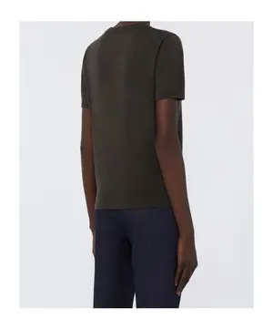 Max Mara Crewneck Knitted Top - Dark Green