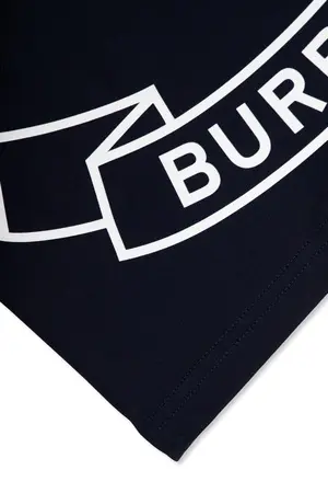 Burberry Oak Leaf Crest Print Cotton T-shirt