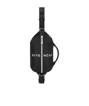 Givenchy Logo Printed Belt Bag - Black