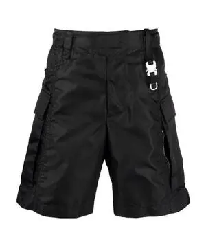 1017 Alyx 9sm Knee-length Cargo Shorts With Logo Detail