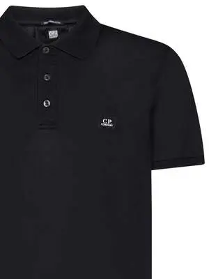 DRUMOHR Spread-collar Cotton Polo Shirt - Black