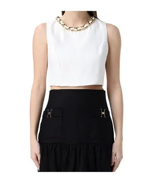 Elisabetta Franchi Cropped Tops