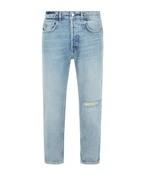 AMISH SUPPLIES Distressed Relaxed Fit Jeans