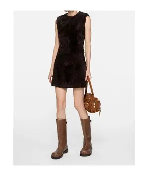 Acne Studios Calfskin Leather Tall Boots - Deep Brown