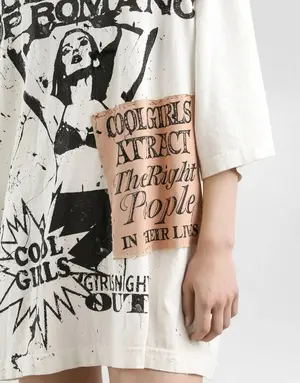 Dolce & Gabbana Oversized Printed Jersey T-shirt