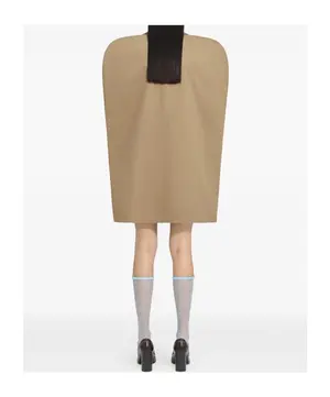MAISON MARGIELA Cape With Slit Sleeves - Brown