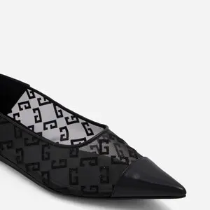 Givenchy 4g Motif Mesh Ballerinas
