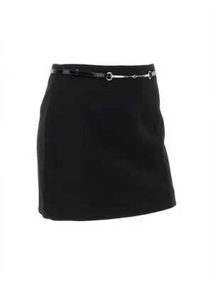 Gucci Buckled Skirts
