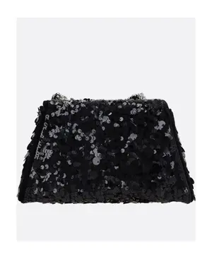 SELF-PORTRAIT Embellished Bow Shoulder Bag