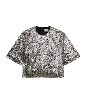 Isabel Marant Étoile Helga Sequin Embellished Sweater