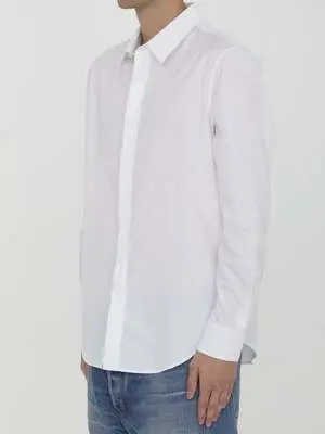 Celine Loose Shirt In Cotton Poplin