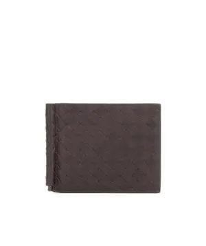 Bottega Veneta Knit A Folding Purse - Black